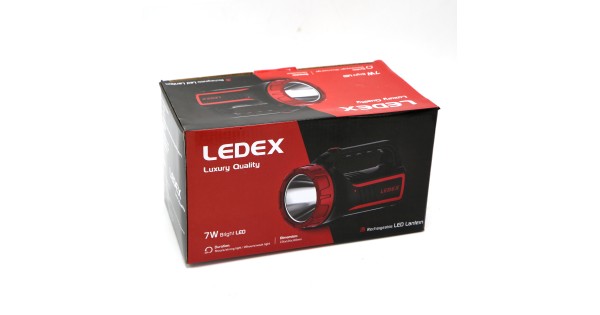 ფანარი LEDEX-22128 7W LED 20hrs