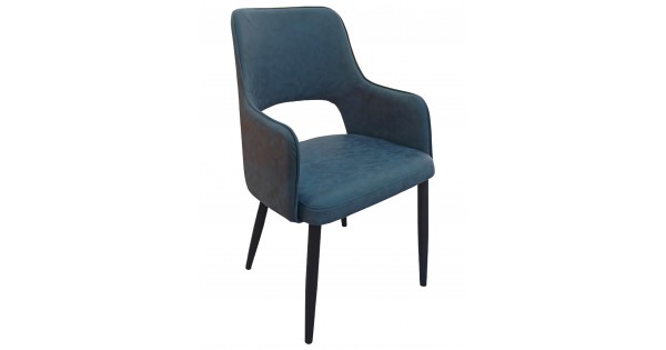 სკამი W57*D47*H97cm SH:52cm,PU Cushion, powder coating legs,